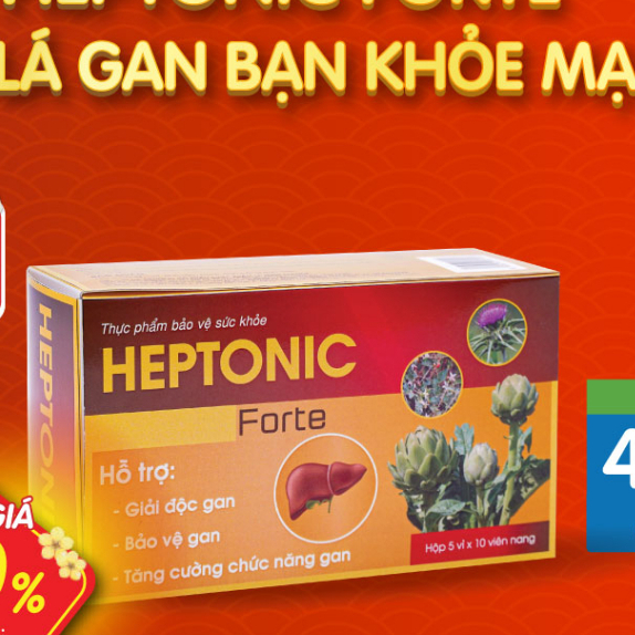 [VN] Giải độc, mát gan Heptonic Forte - Bảo vệ gan và tăng cường chức ...