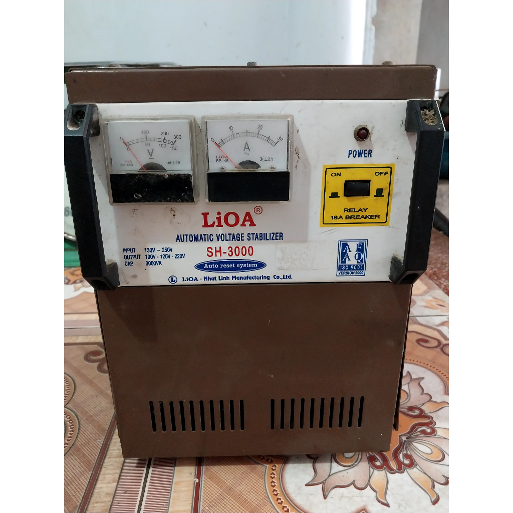 Ổn áp Lioa 3KVA dải 130V-250V hàng cũ | Shopee Việt Nam