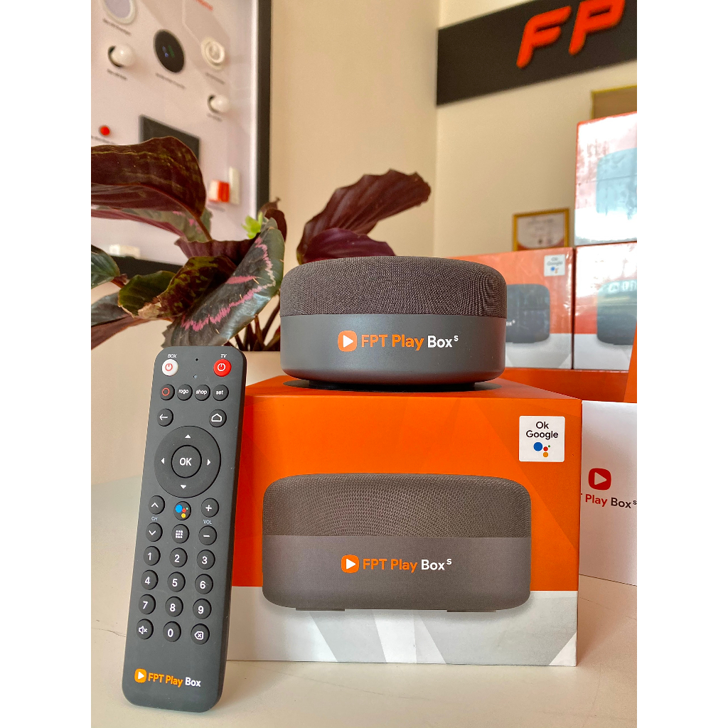 FPT Play Box S T590 NEW 2023 – Loa thông minh trợ lý Google Tiếng Việt ...