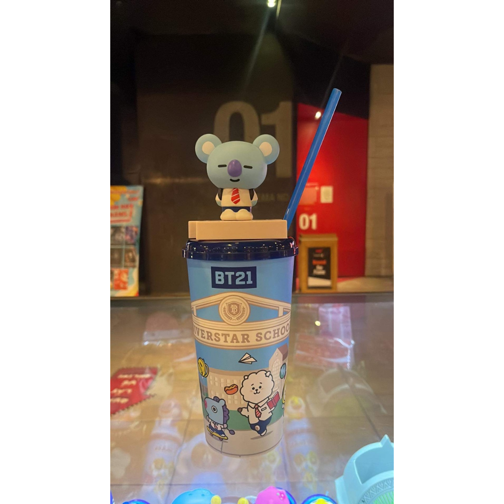 Ly nước CGV Cinemas Vietnam BT21 dung tích 943ml (Van, Koja, RJ, Tata ...