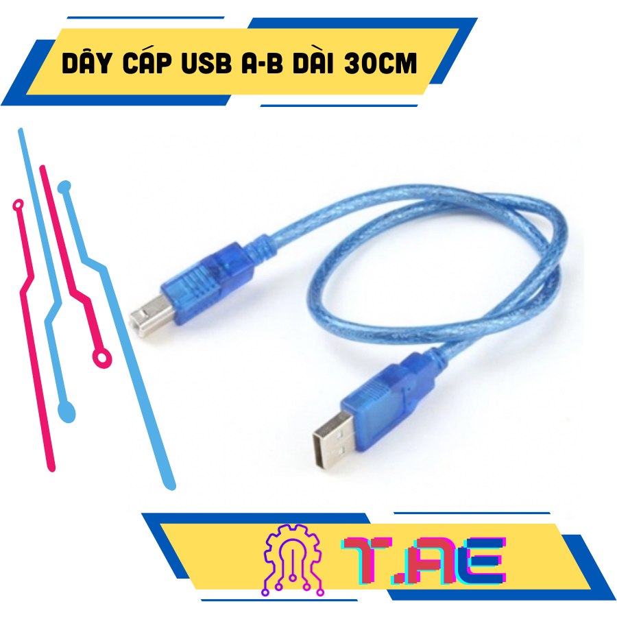 DÂY CÁP NẠP CODE ARDUINO DÀI 30CM | Shopee Việt Nam
