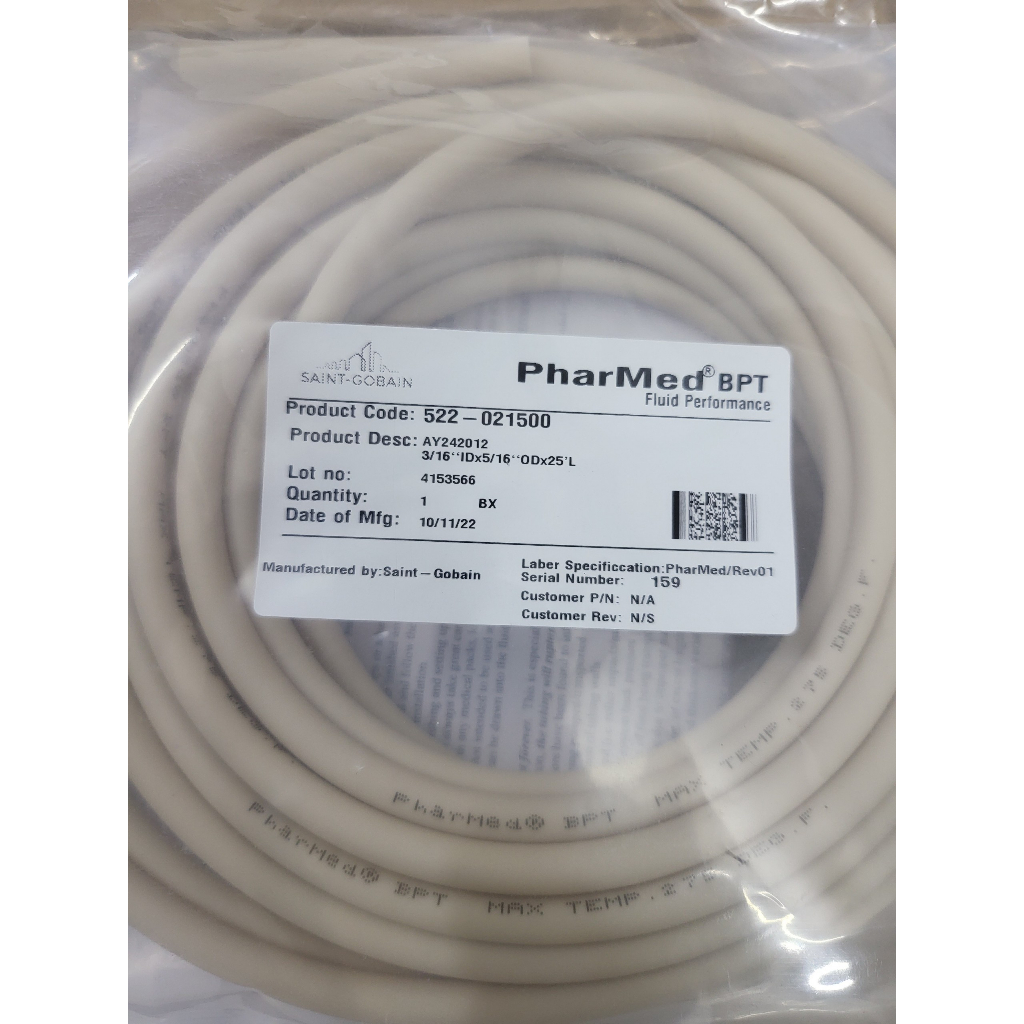 Ống Pharmed BPT ống bơm nhu động Tygon Saint Gobain các cỡ (giá bán/1 mét) | Shopee Việt Nam