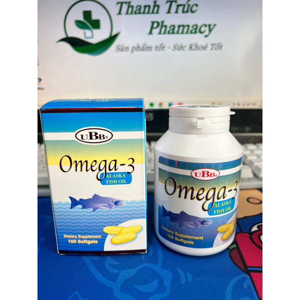 [Chính Hãng] Omega-3 Alaska Fish Oil viên uống omega 3 hộp 100 VIÊN ...