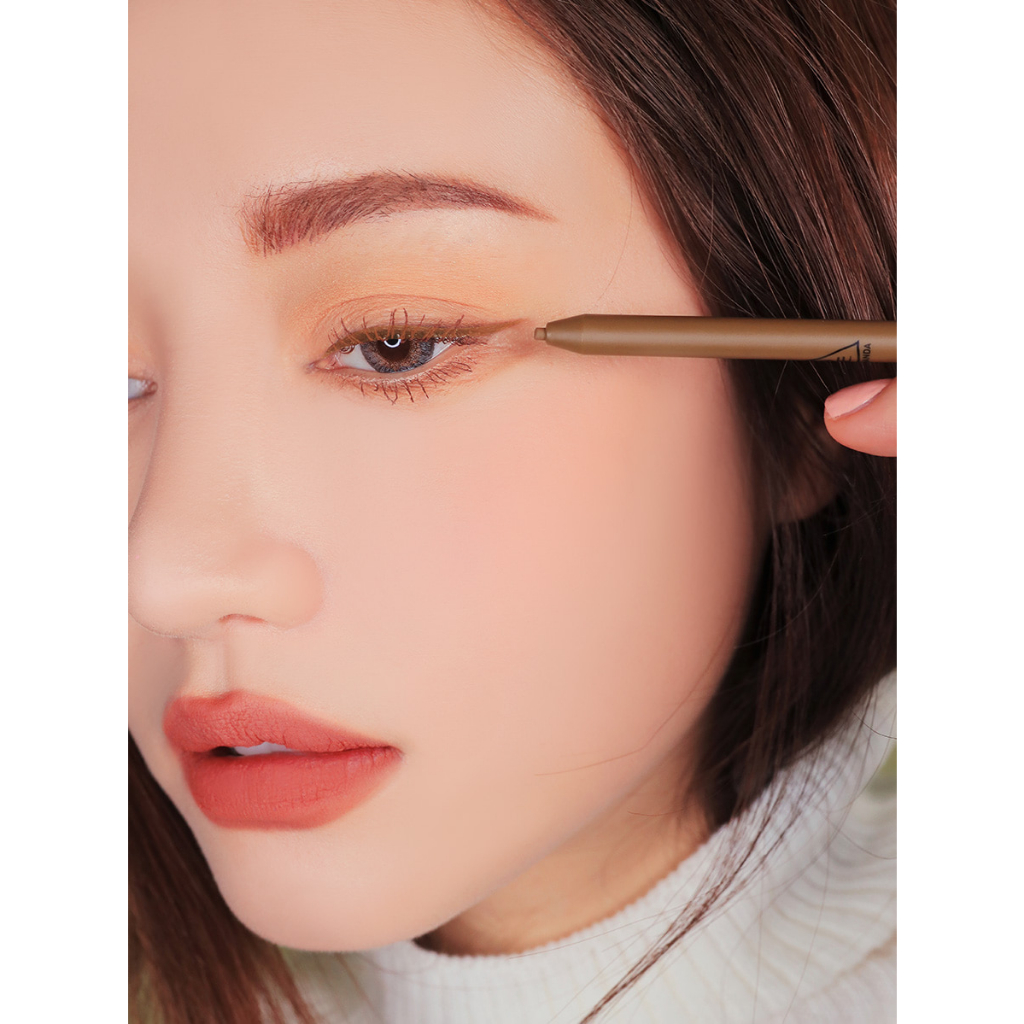 Chì Kẻ Mày 3CE Super Slim Eye Brow Pencil #Light Brown | Shopee Việt Nam