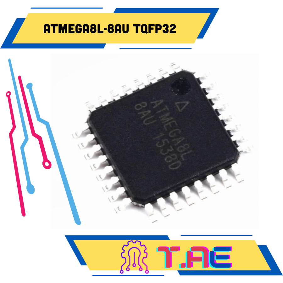 ATMEGA8L-8AU TQFP32 CHÍNH HÃNG ATMEL | Shopee Việt Nam