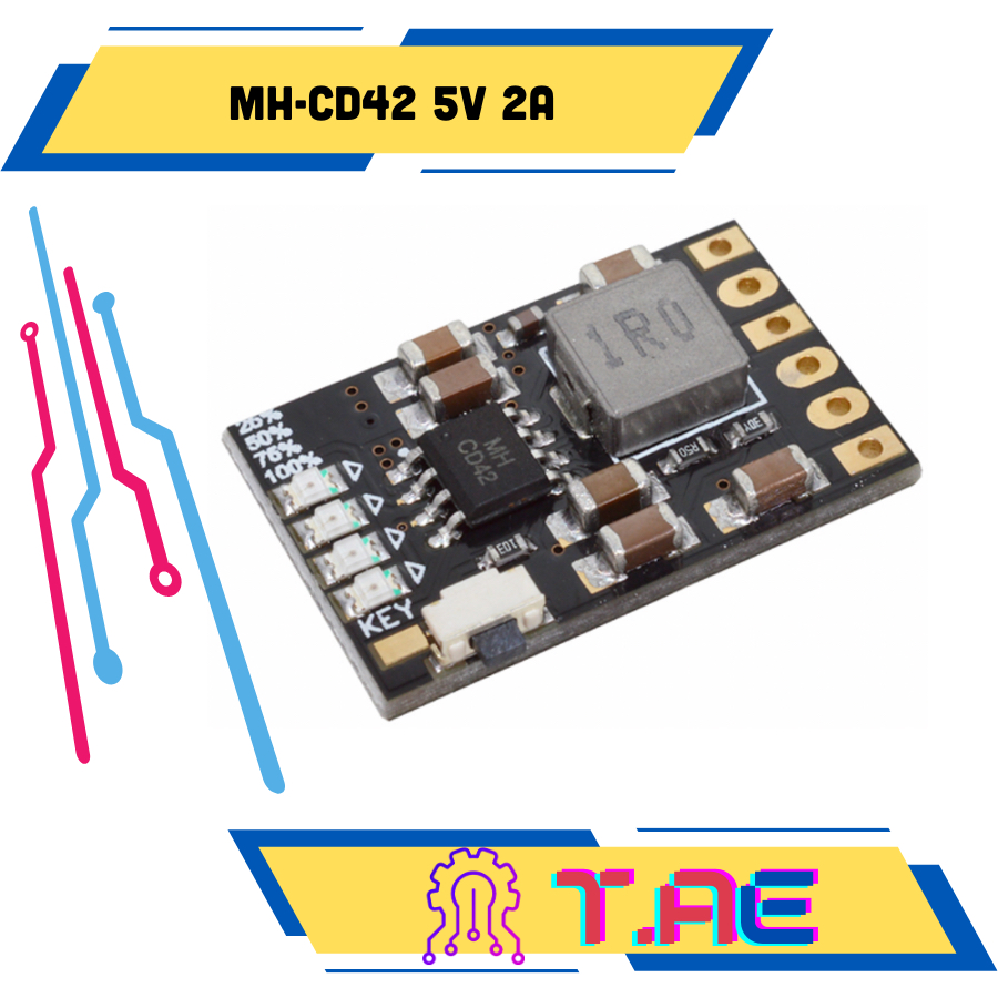 Mạch sạc & bảo vệ pin Lithium 18650 MH-CD42 5V 2A | Shopee Việt Nam