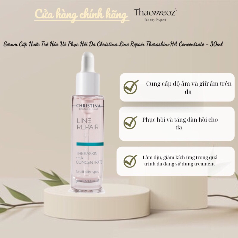 Serum cấp nước HA Christina Line Repair Hydra Theraskin+ HA (30ml ...