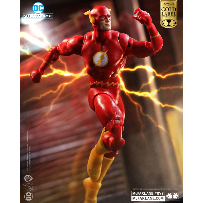 Mô hình McFarlane Toys DC Multiverse Gold Label The Flash (Cyborg Build ...
