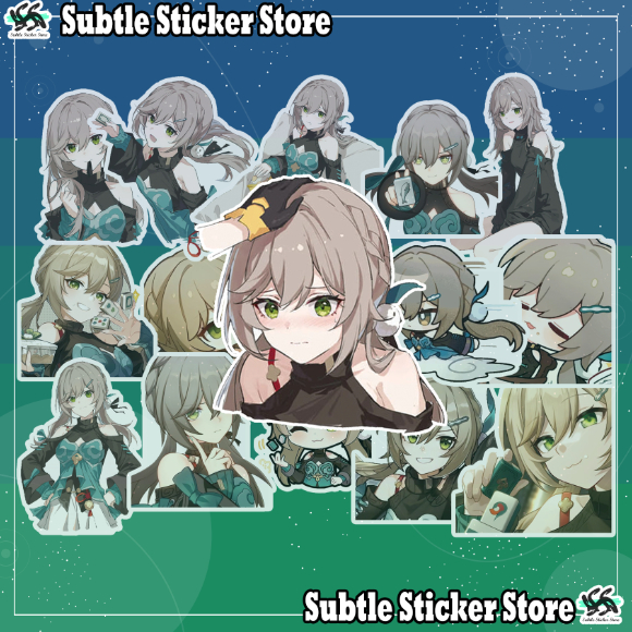 [Honkai Star Rail] - Set 10/15 Sticker Qingque game HSR hình dán trang ...