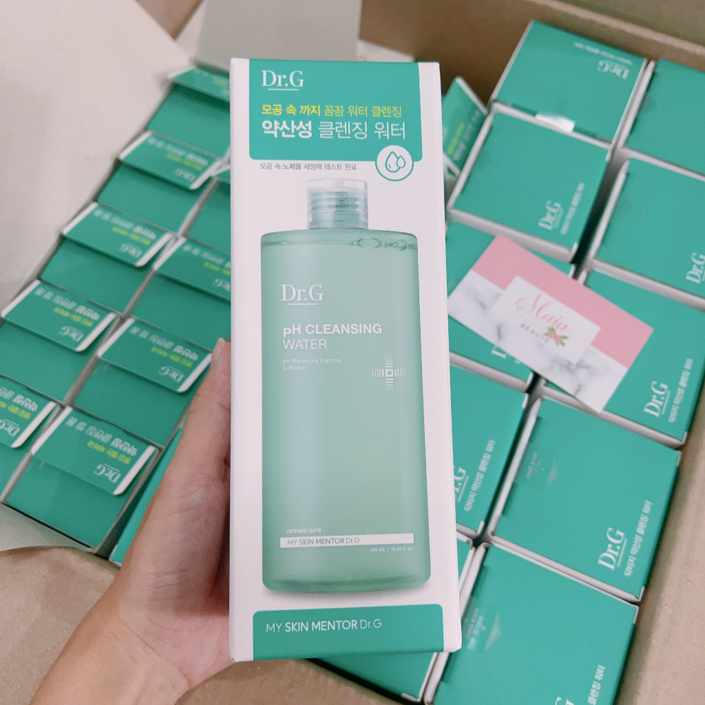 Dr.G Nước tẩy trang PH Cleansing Water 490ml | Shopee Việt Nam