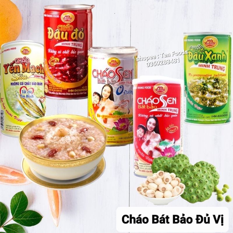 Cháo Ăn Liền Bát Bảo / Cháo Sen Bát Bảo / Cháo Gà | Shopee Việt Nam