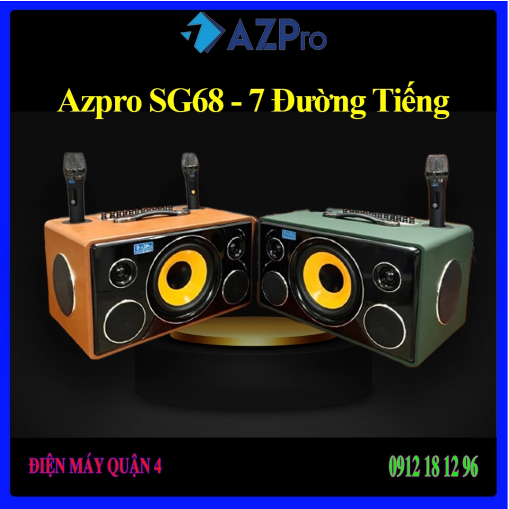 Loa karaoke Azpro SG68 - Hàng chính hãng - New 2023 | Shopee Việt Nam