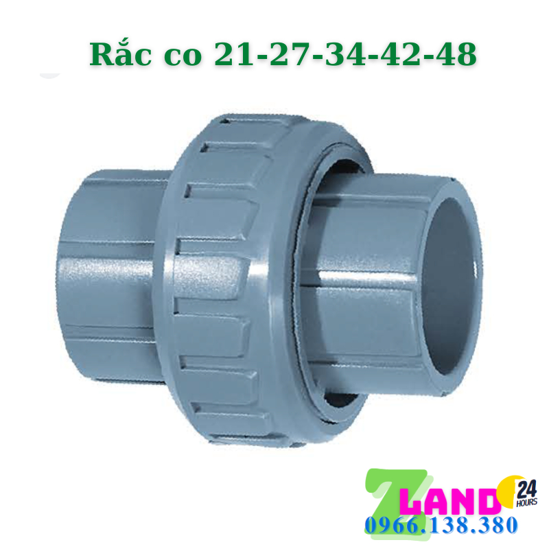 Rắc co nối ống nhựa PVC 21-27-34-42-48 Phú Hải hoặc Đại Ánh Sáng ...