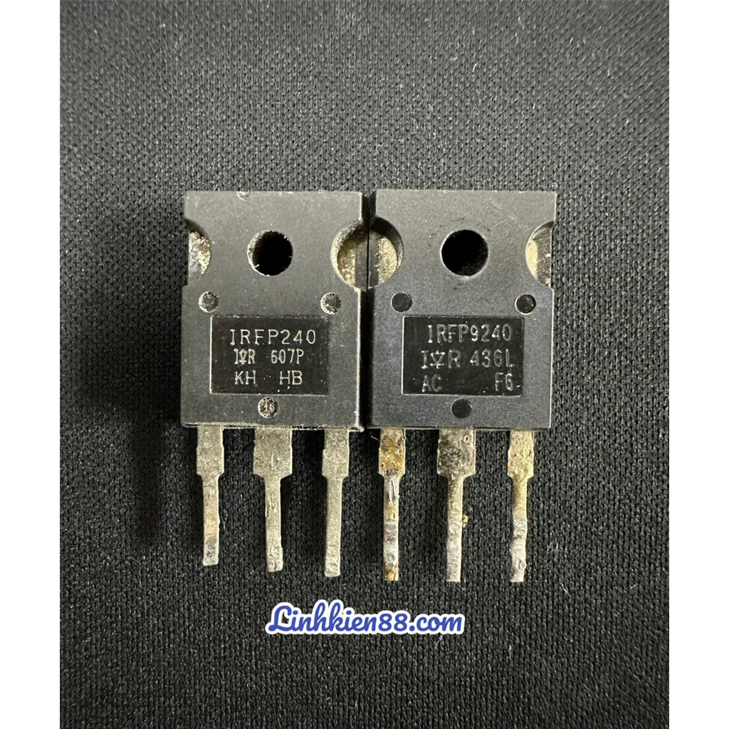 Combo 2,3pcs Mosfet IRFP240 & IRFP9240 240 9240 (Tháo máy) | Shopee ...