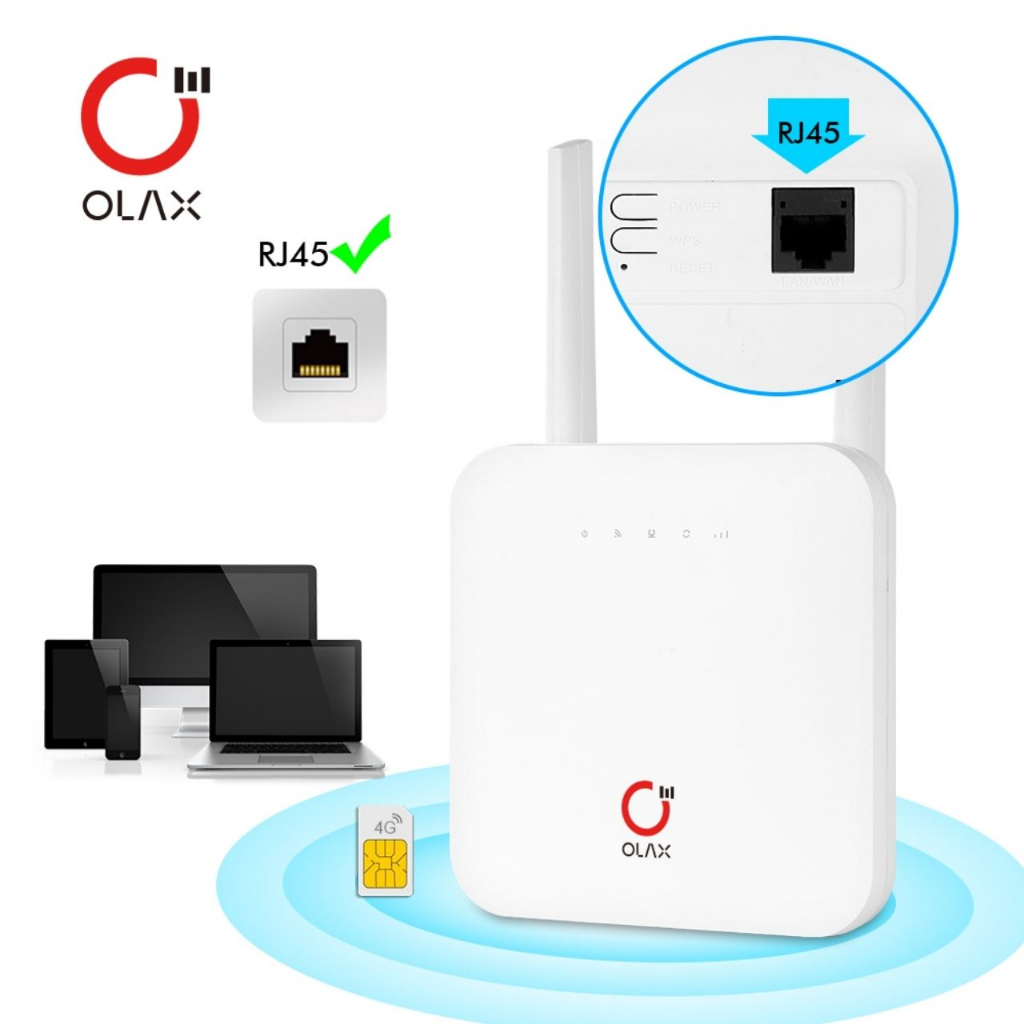 Bộ phát wifi 4G LTE CPE B818 và B618 phát wifi từ sim 4G tốc độ cao 300 ...