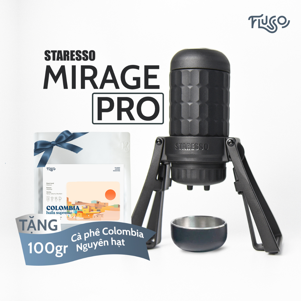 [ Bản Nâng Cấp 2023] Máy Pha Cà Phê STARESSO Pro Mirage Plus - Thiết bị ...