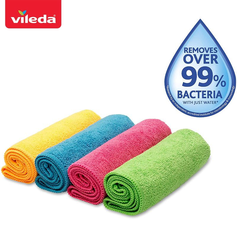 Khăn lau đa năng Vileda Qualitex Cloth hàng Đức (Giao màu ngẫu nhiên ...