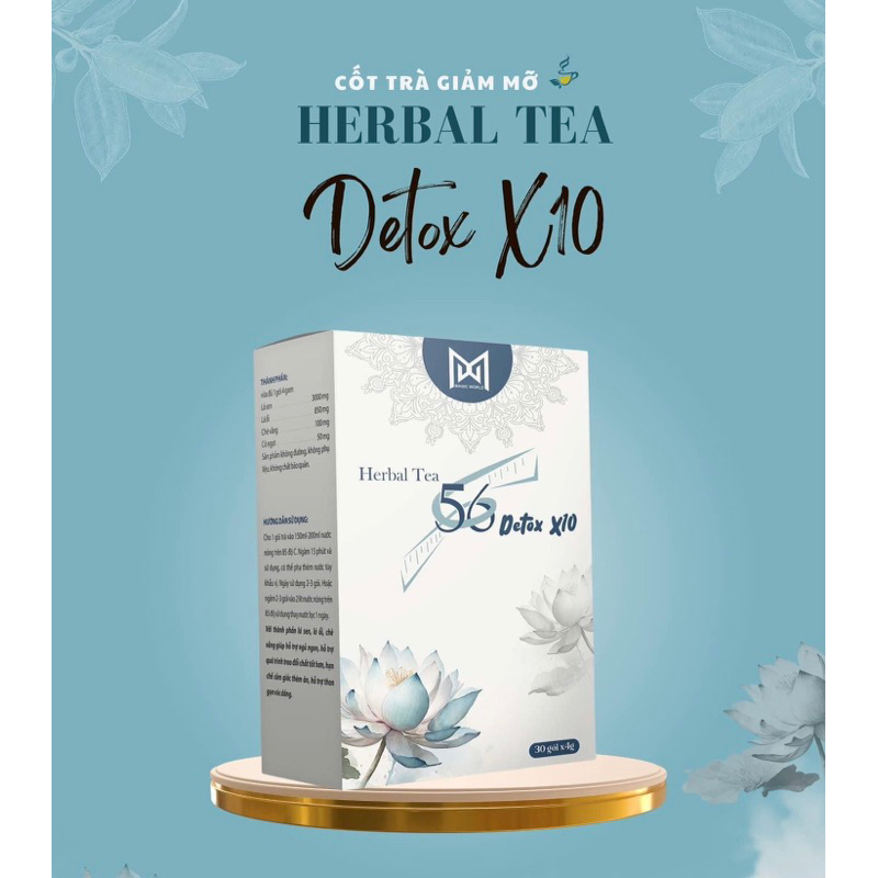 DETOX X10 sp HUỶ MỠ dùng kết hợp Cocoa slim/Magic SlimX2/Cocoa Plus hỗ ...