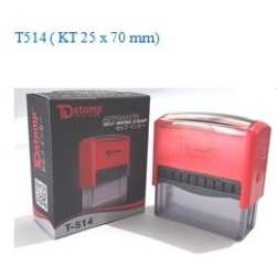 [Sỉ & Lẻ] Hộp Con Dấu TDStamp Rubber Stamp Self Inking Stamp chính hãng ...
