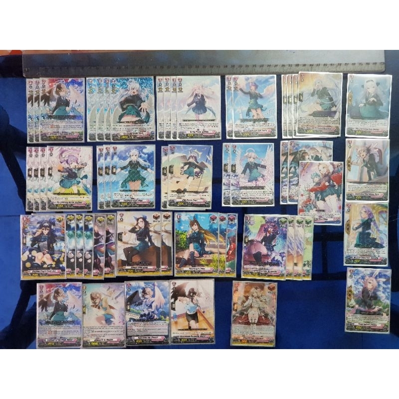 bộ bài cardfight vanguard D format Alestiel cánh trắng | Shopee Việt Nam