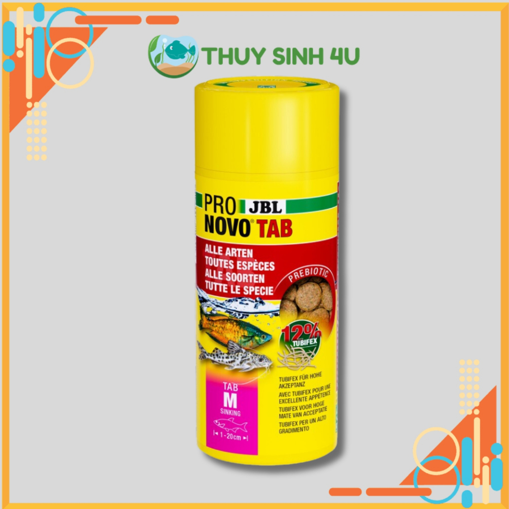 Thức ăn JBL Novo Tab 60g/100ml - xuất xứ Đức | Shopee Việt Nam