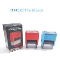 [Sỉ & Lẻ] Hộp Con Dấu TDStamp Rubber Stamp Self Inking Stamp chính hãng ...