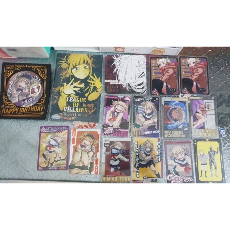 Only toga my Hero Academia , card, lót ly , sks, ghim cày.. | Shopee ...