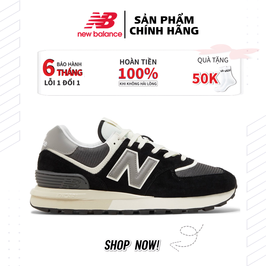 New balance 574 legacy black giày chính hãng nam&nữ | Shopee Việt Nam