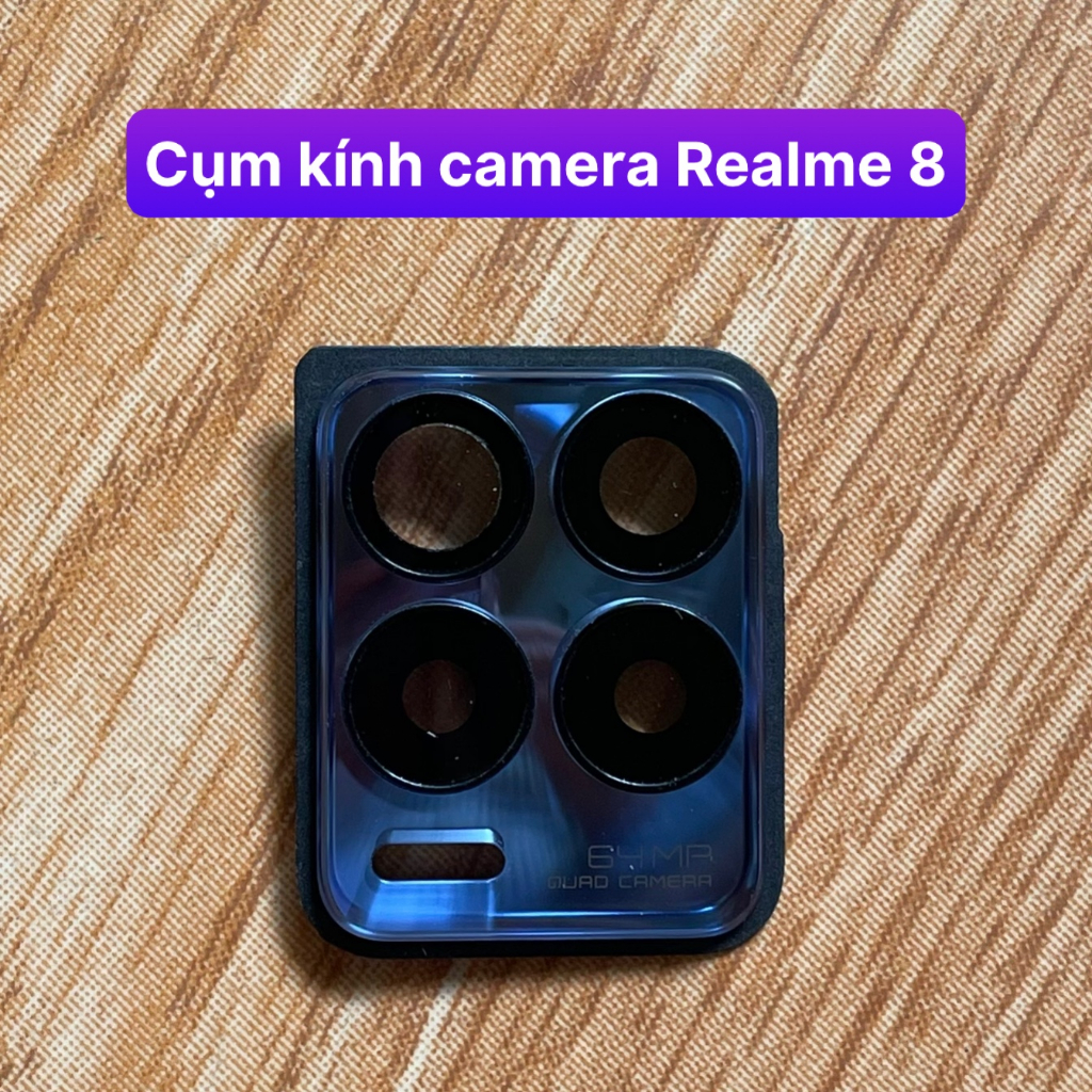 cụm kính camera Realme 8 (64MP) | Shopee Việt Nam