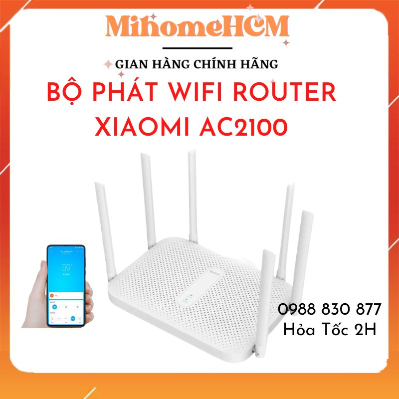 Xiaomi Bộ phát Wifi Router Wifi Redmi AC2100 | Shopee Việt Nam