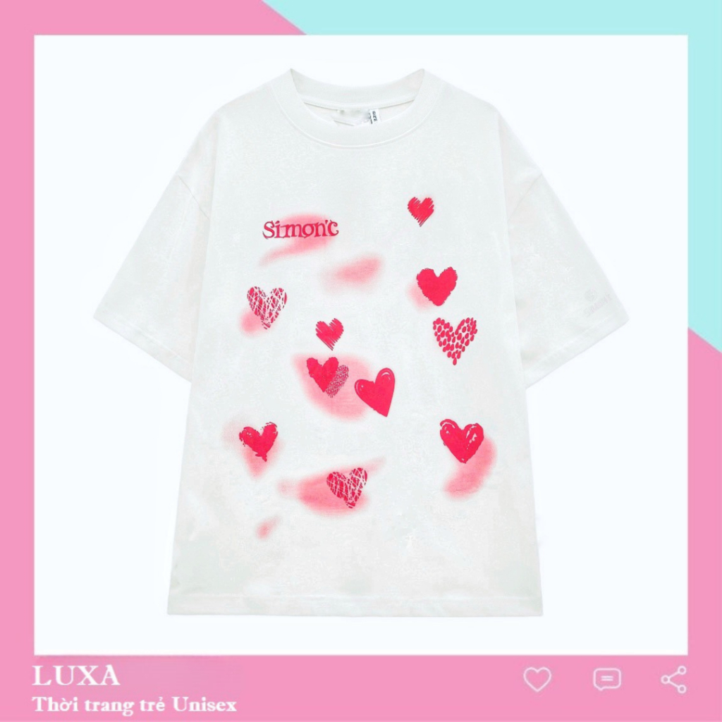 Áo thun tay lỡ unisex nam nữ TIM SIMO, Áo phông unisex form rộng ...