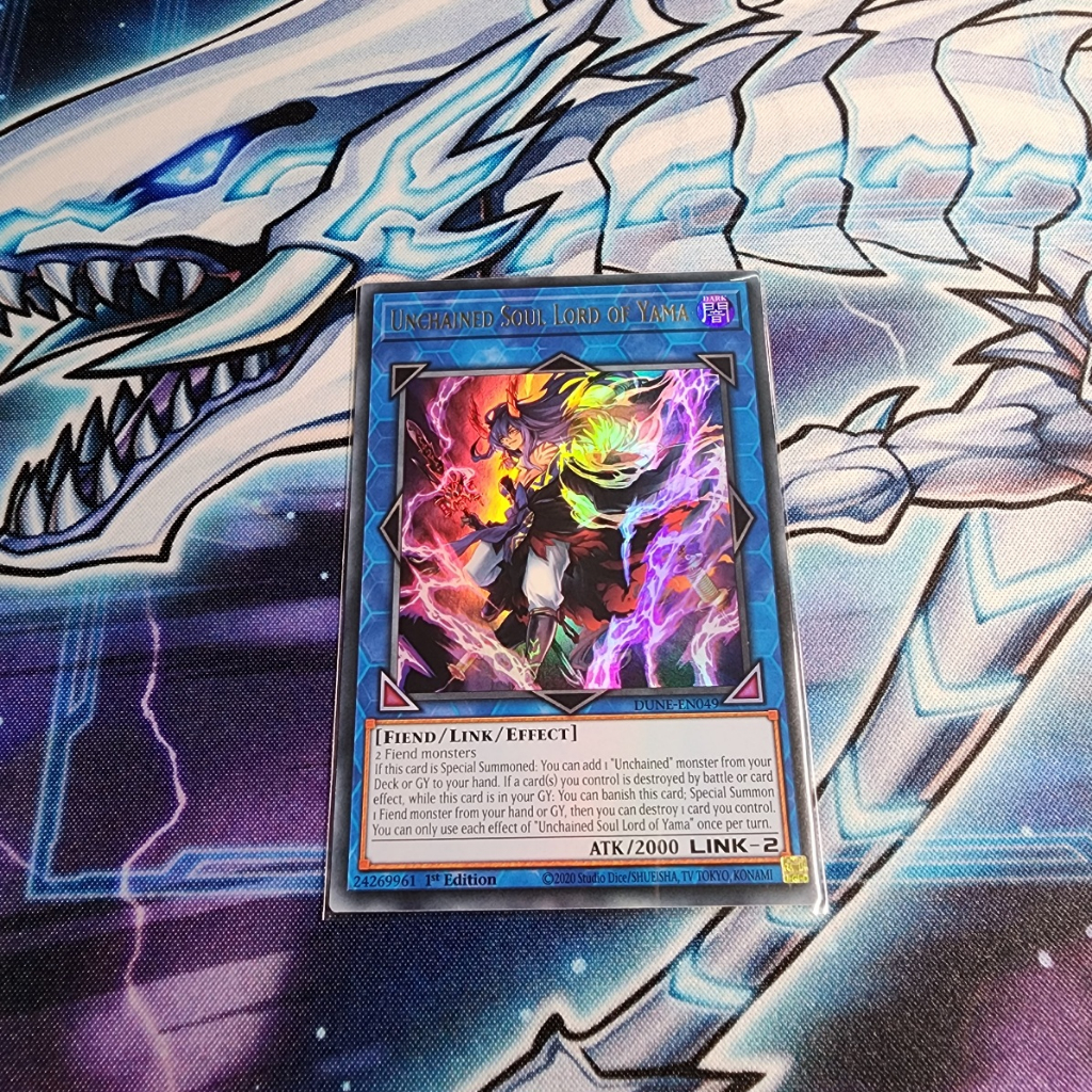 Bài Yugioh TCG UK [DUNE-EN049] [UR] Unchained Soul Lord of Yama ...