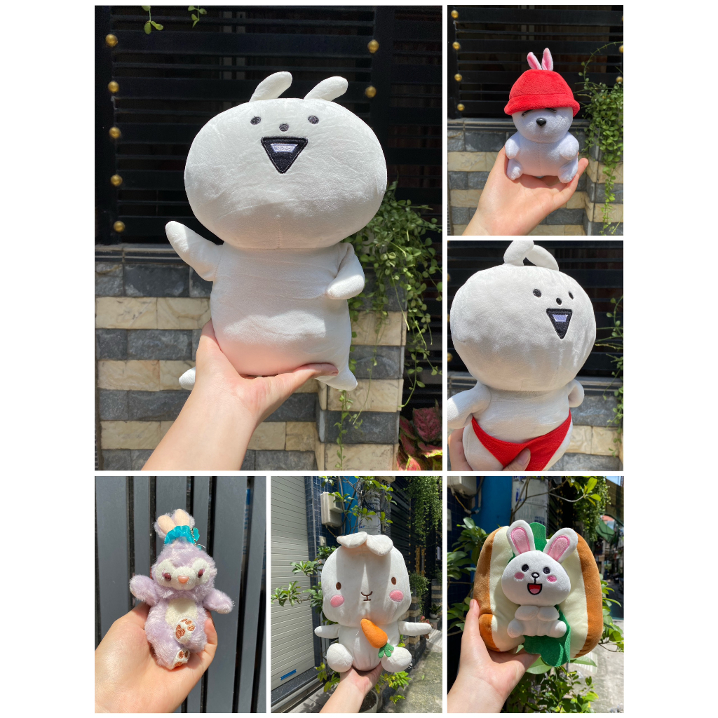 [GOURY.LOU] Tổng hợp gấu bông tùm lum (thỏ Usagi, Usagyuuun, Joke bear ...