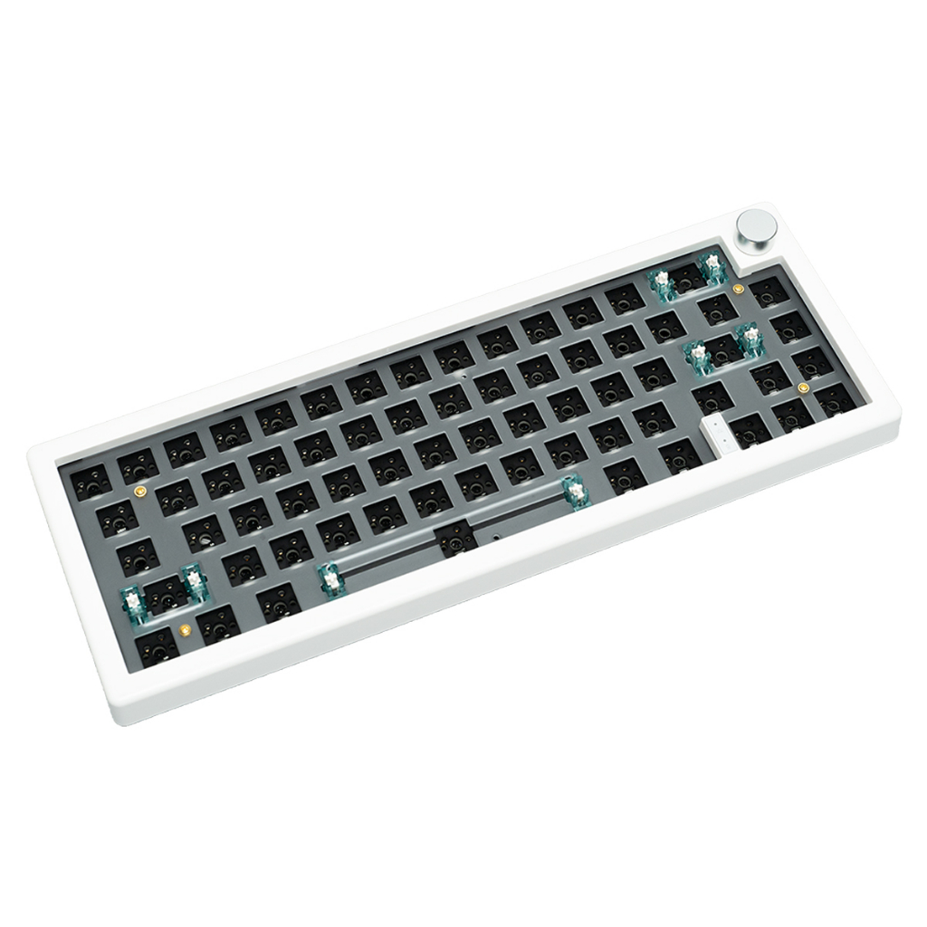 Bộ kit bàn phím cơ GMK67 LED RGB 3 mode kết nối dây, bluetooth và wireless hotswap 5 pin kit GMK ...