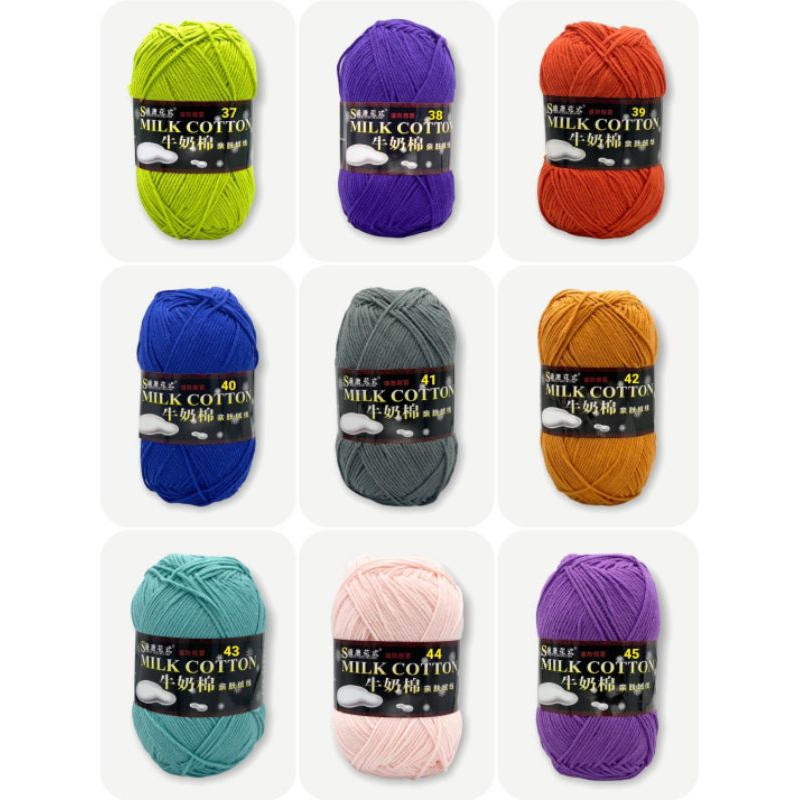 Len Milk cotton 125g ( Mã 37-45) | Shopee Việt Nam