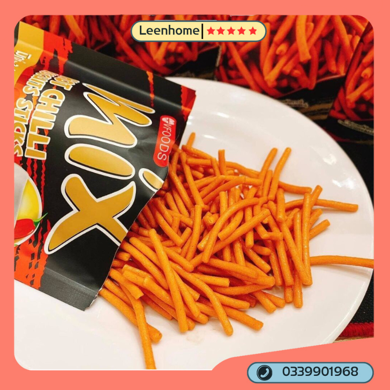 Snack bim bim que Mix Vfoods Thái Lan 60g các vị, ăn vặt Leenhome (6 ...