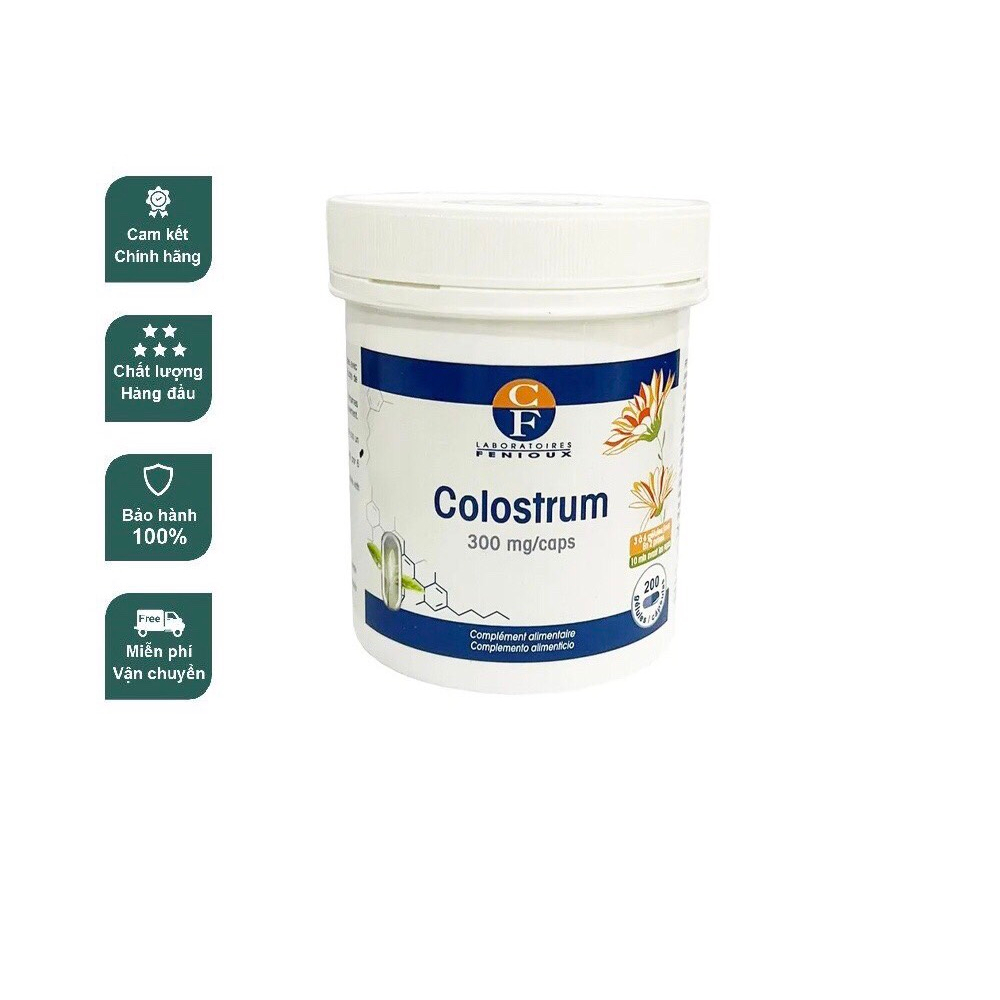 Sữa non Pháp Fenioux Colostrum hộp 200 viên ( Mẫu mới ) | Shopee Việt Nam