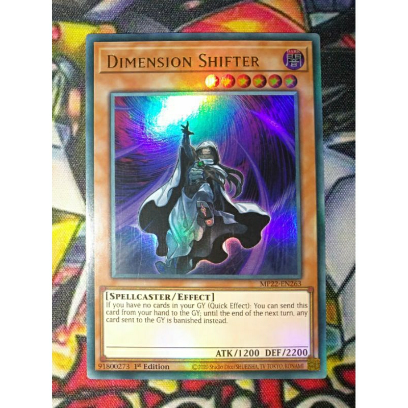 Thẻ bài Yugioh: Dimension Shifter (UK) - MP22-EN263 ( Ultra Rare ...