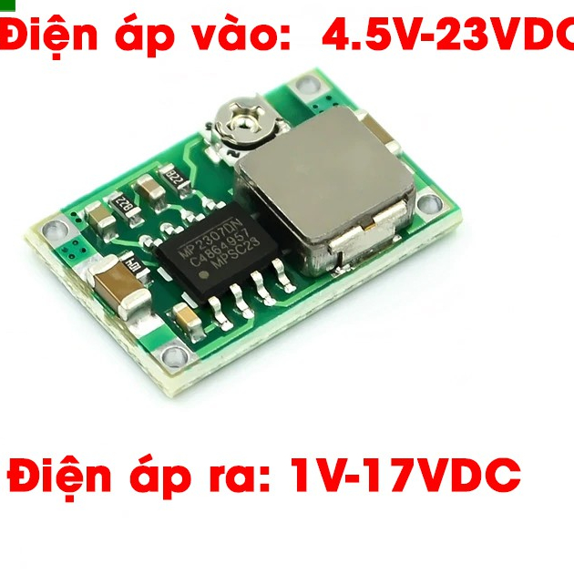 Mạch Hạ áp mini 360 MP2307 3A điện Áp 4,5 - 28V DC-DC (Module Buck điện ...