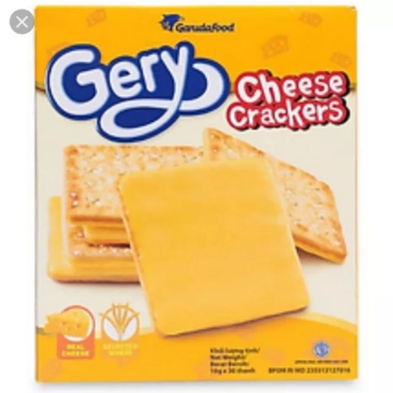 Bánh Gery Phô Mai Cheese Cracker 300g (9g x 30 gói)Bánh Gery Phô Mai ...