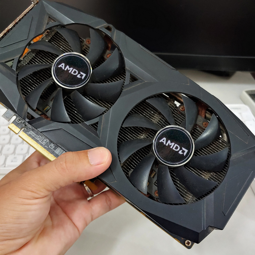 Card vga rx 580 Power color 4g | Shopee Việt Nam