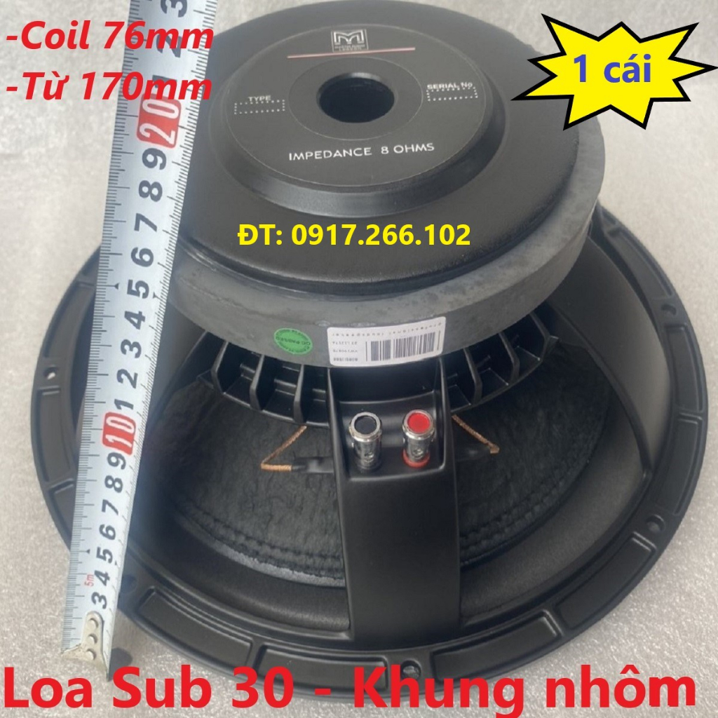 LOA BASS SUB 30 KHUNG NHÔM COIL 76 TRẰM CĂNG LỰC - Giá 1 Cái | Shopee Việt Nam