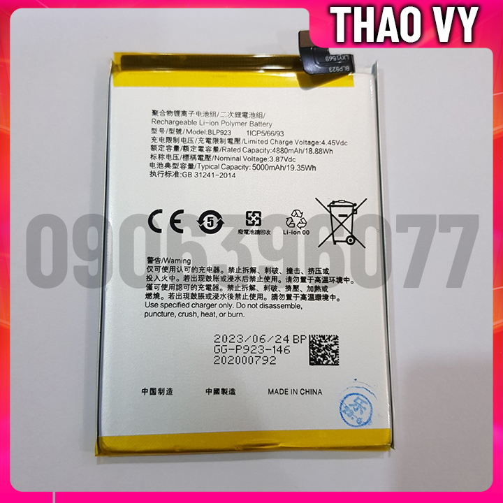Mã Pin BLP923 - Pin Điện Thoại OPPO A57 5G 2022 OPPO A77 5G - Thảo Vy ...