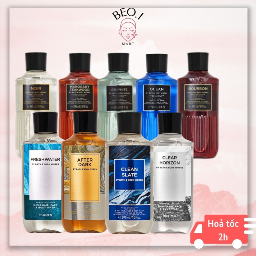 Sữa Tắm Nam 3in1 Bath and Body Work - sữa tắm nước hoa (CHÍNH HÃNG ...