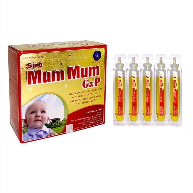 Mum Mum G&P hộp 20 ống, bé khoẻ ăn ngon | Shopee Việt Nam