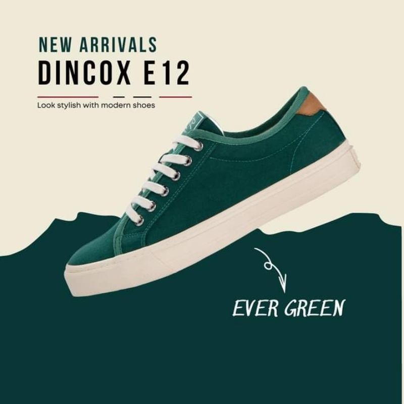 Giày Vải Sneaker Nam Nữ Dincox E12 Evergreen | Shopee Việt Nam