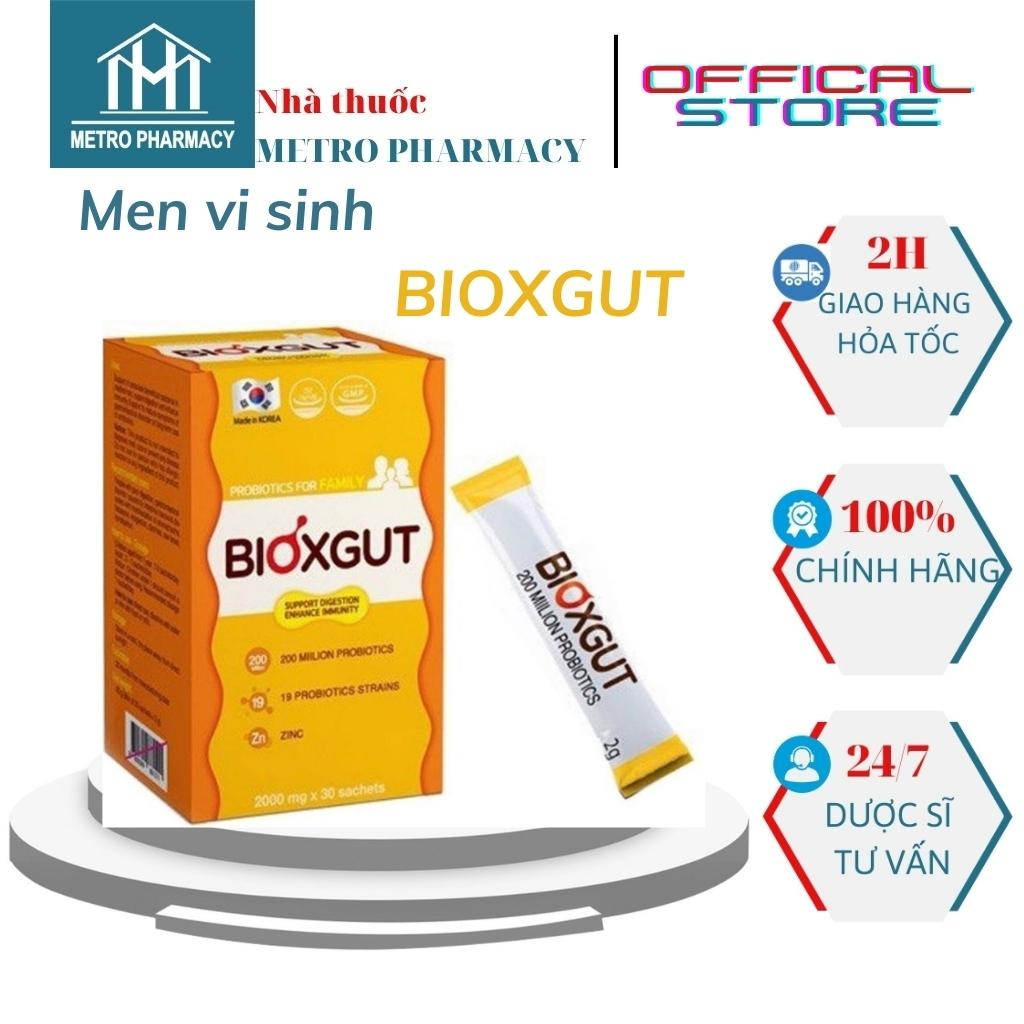 Men vi sinh BIOXGUT-Bổ xung lợi khuẩn-Giảm rối loạn tiêu hóa, tăng ...