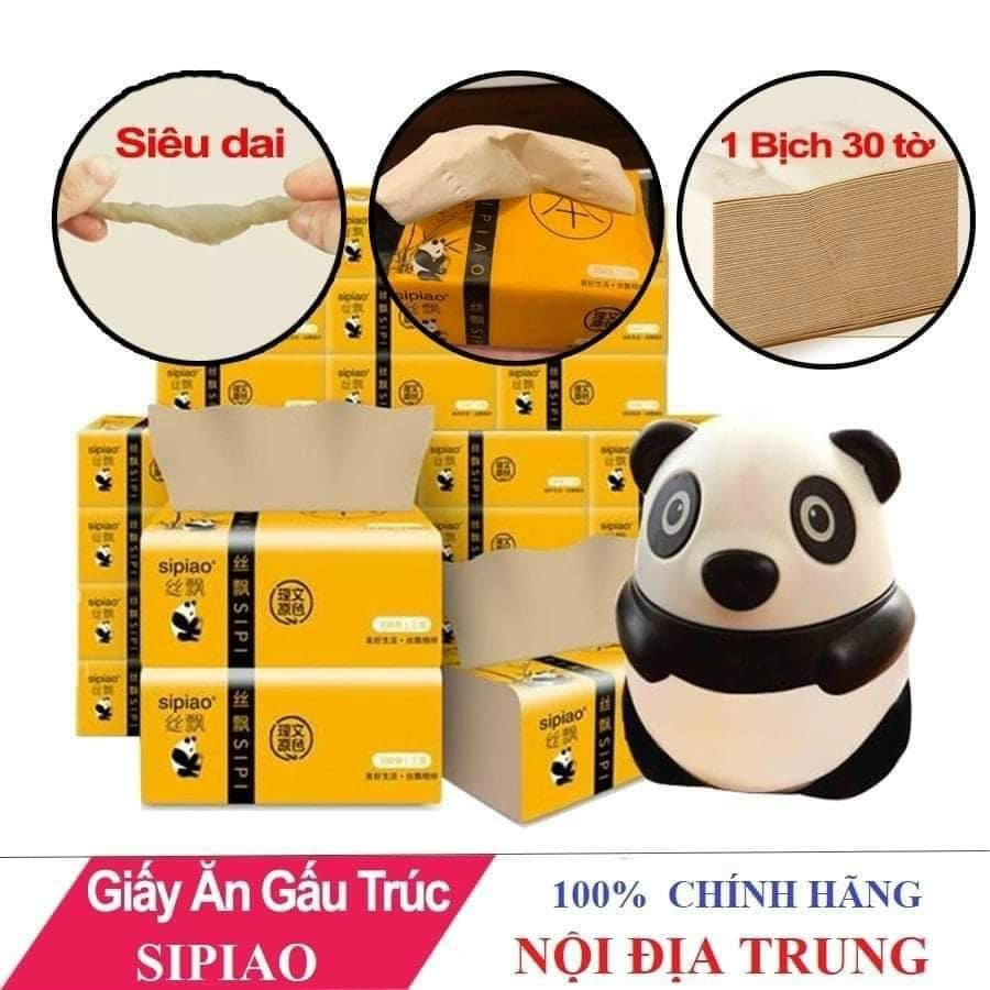 Thùng giấy ăn cao cấp SIPAO chính hãng 30 gói. | Shopee Việt Nam