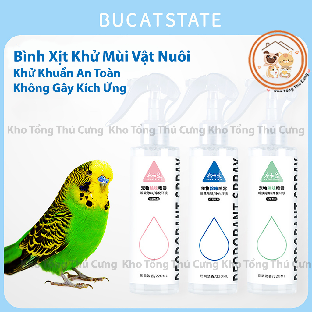 Chai xịt spray khử mùi diệt vi khuẩn,dung dịch vệ sinh Bucatstate dành ...