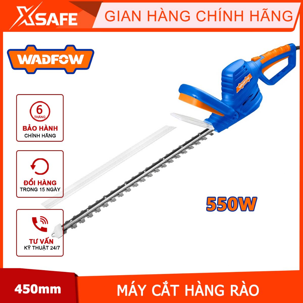 Máy cắt hàng rào dùng điện 220V WADFOW WHE1555 550W, máy cắt tỉa cây ...